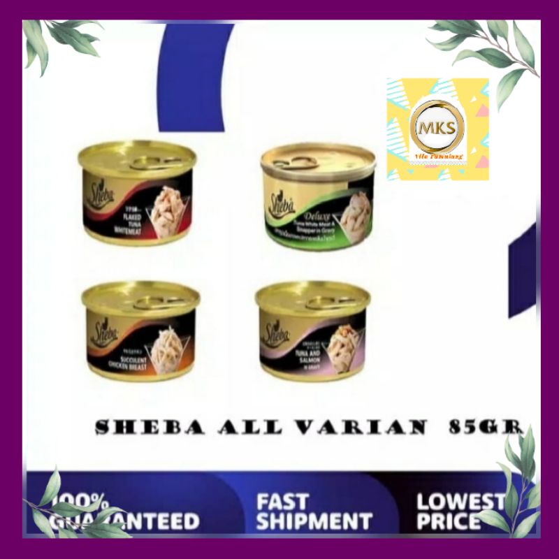 Jual Sheba kaleng 85gr makanan basah kucing | Shopee Indonesia