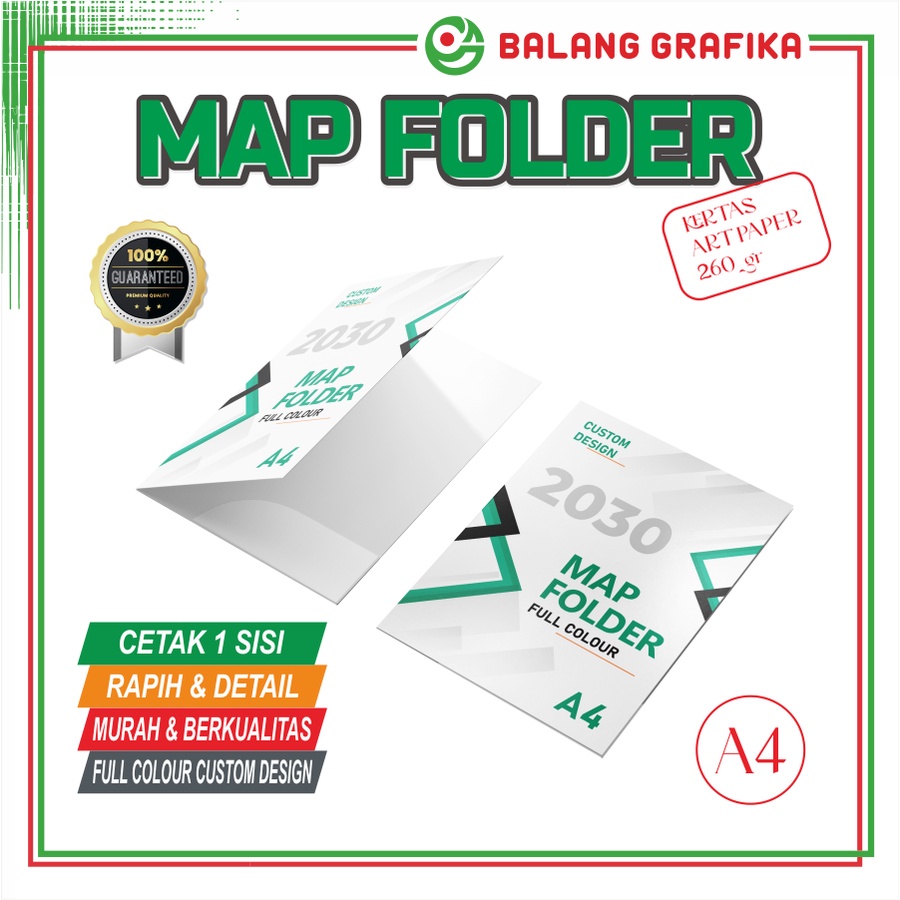 Jual Map Folder Custom Sekolah Kantor Klinik Instansi Pemerintah Kampus ...