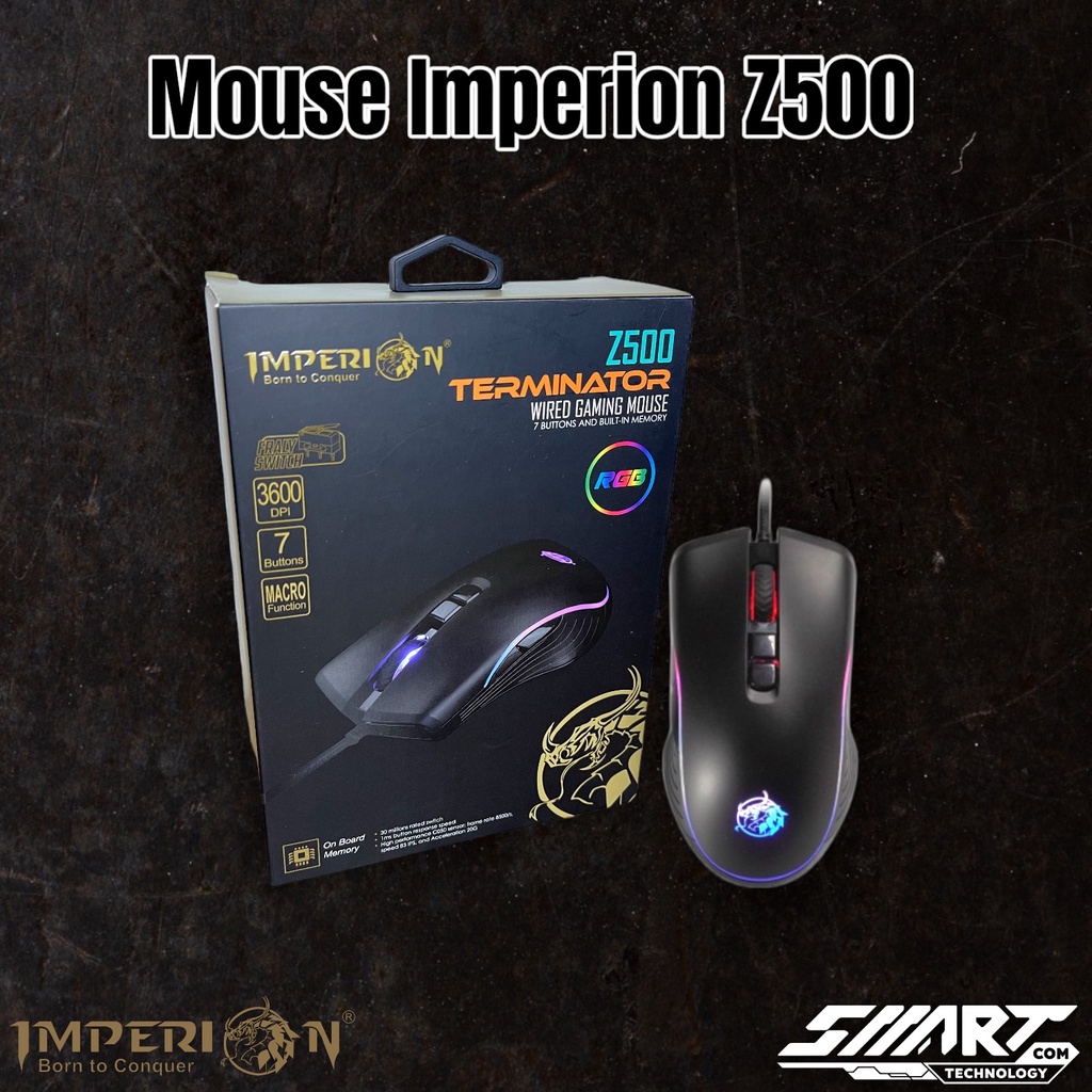 Jual Mouse Gaming Imperion Z500 Terminator | Shopee Indonesia