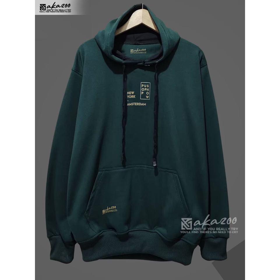 Jual HOODIE COWOK distro original tebal warna abu tua lettering style ...