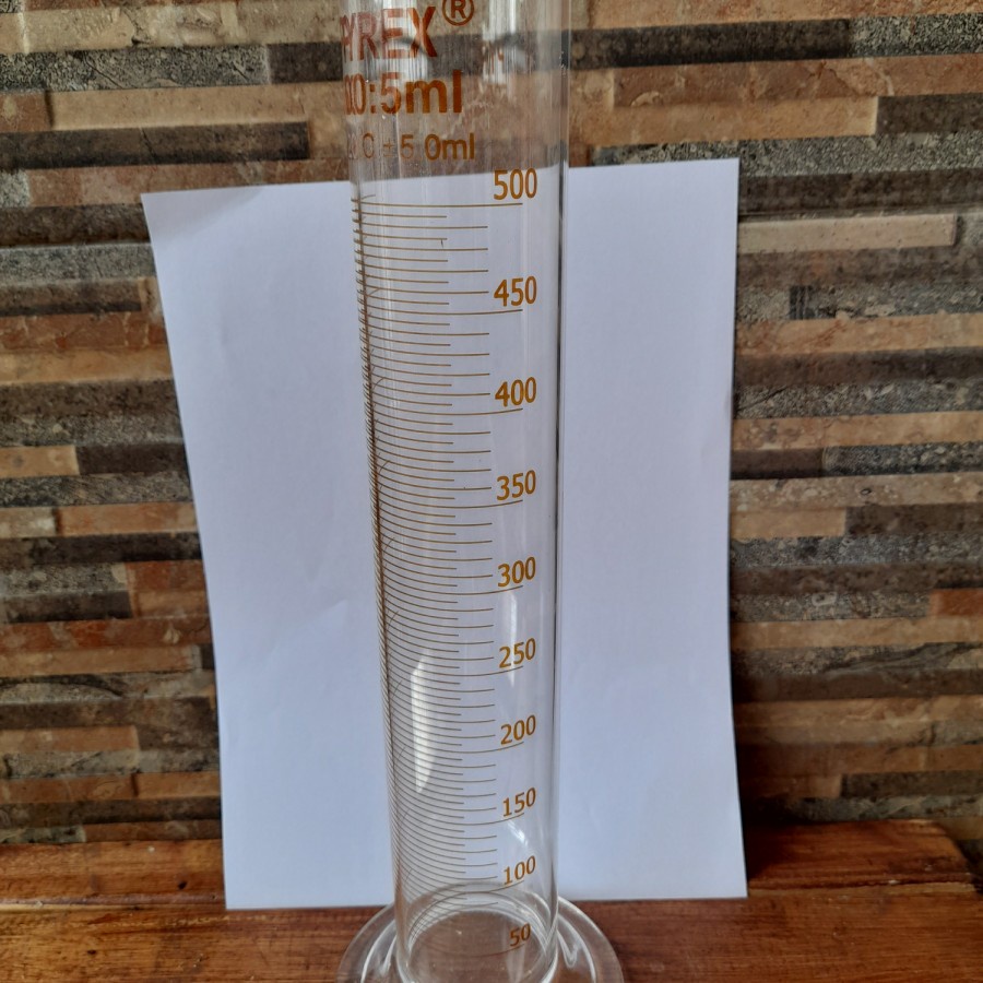 Jual Measuring Cylinder / Gelas Ukur pyrex 500ml | Shopee Indonesia