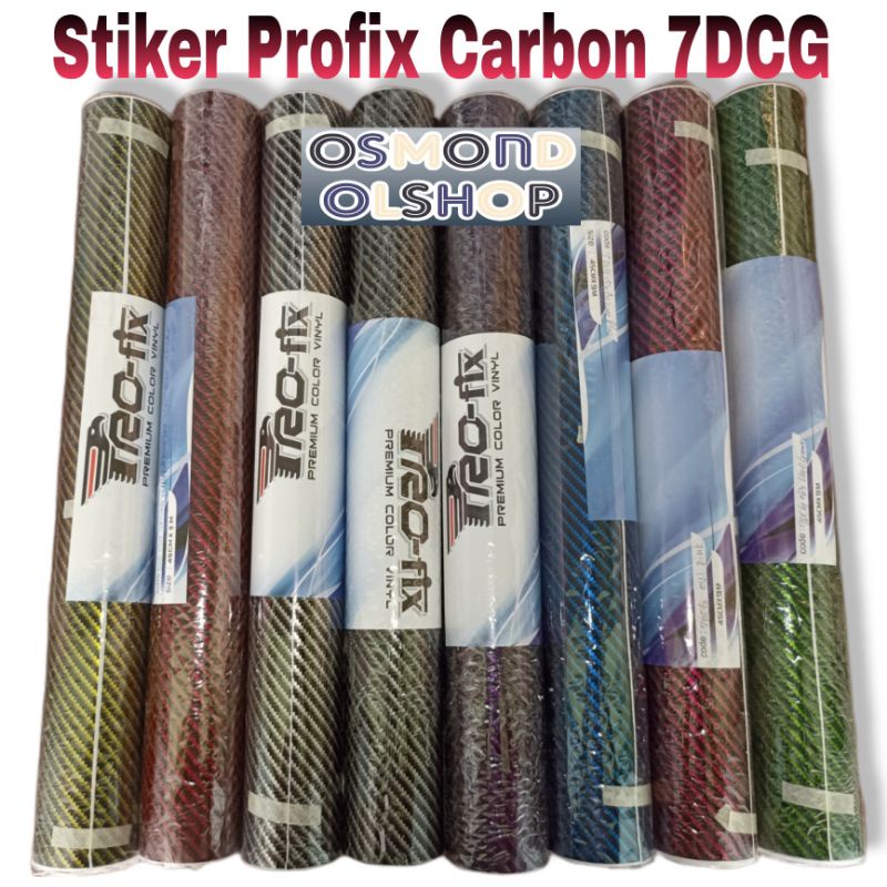 Jual Stiker Profix Carbon 7DCG (Per Meter) | Shopee Indonesia