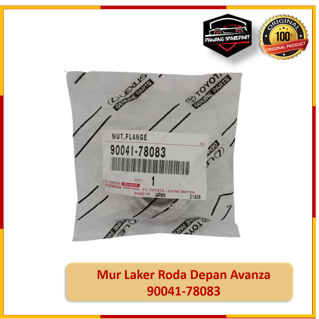 Jual Mur Laker Roda Depan 90041-78083 | Shopee Indonesia