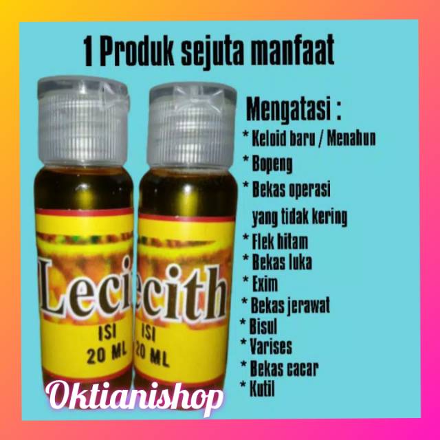 Jual Lecithin 20 ml penghilang keloid, bekas luka | Shopee Indonesia