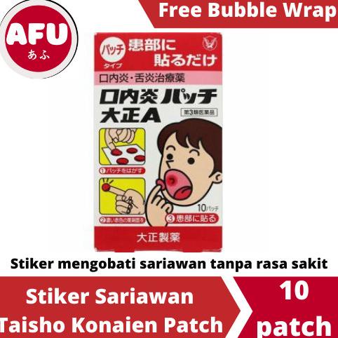 Jual [[ Eferiusaya ]] Taisho Stomatitis Plester Obat Sariawan Tanpa ...