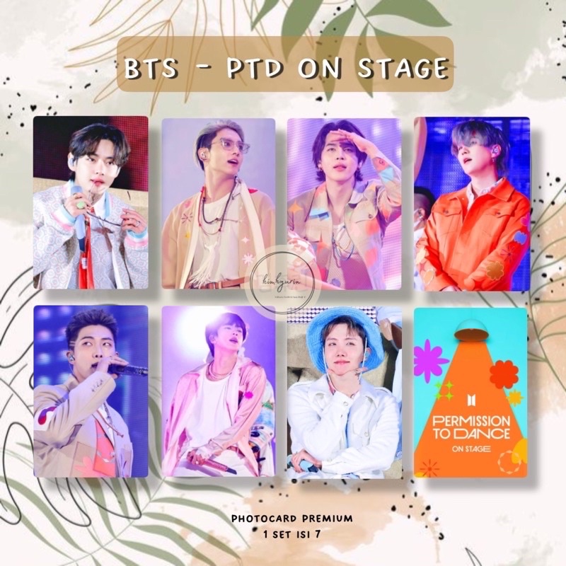 Jual PHOTOCARD PREMIUM BTS PTD ON STAGE - KIM TAEHYUNG JEON JUNGKOOK ...