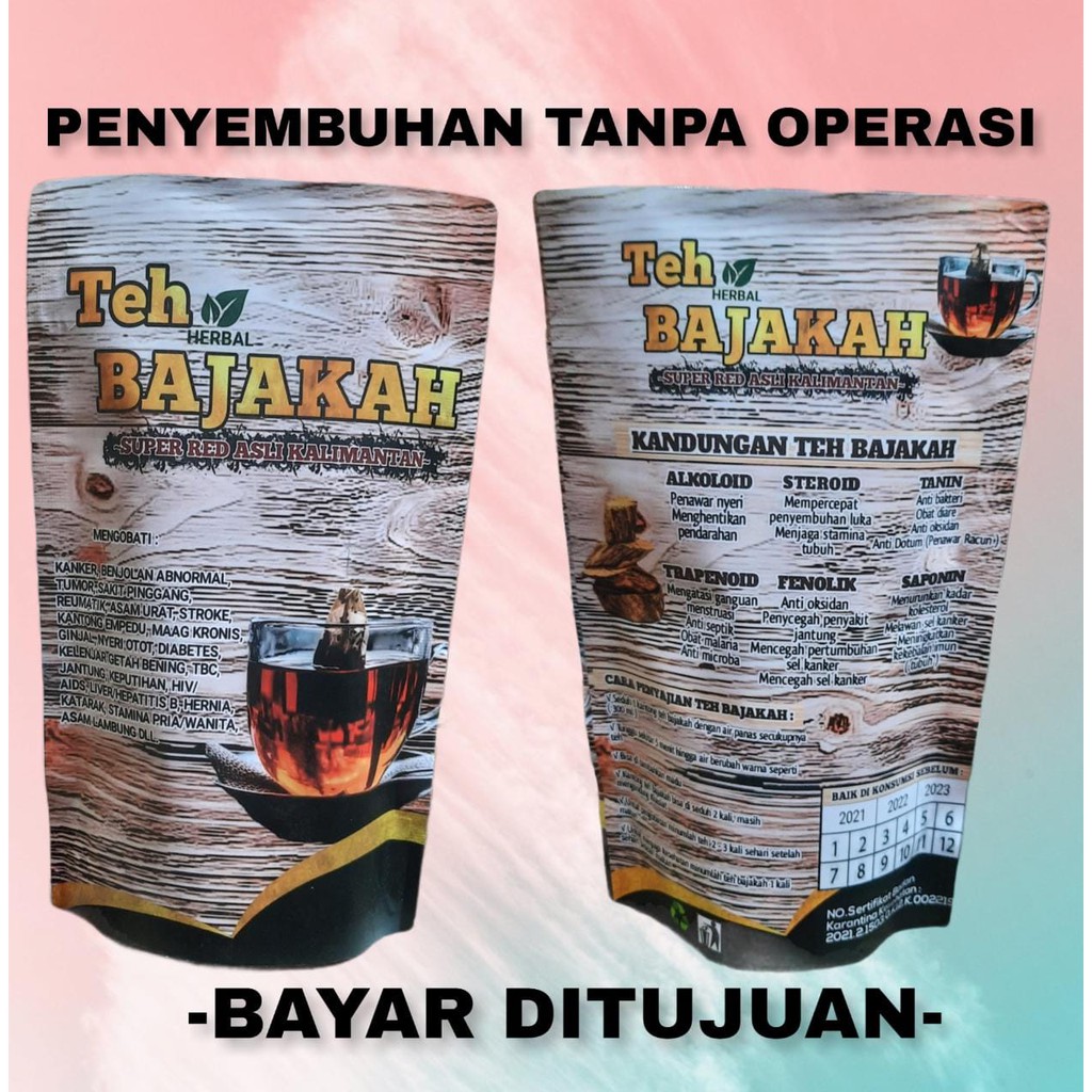 Jual Akar Kayu Bajaka Asli Kalimantan Teh Bajaka Herbal | Shopee Indonesia