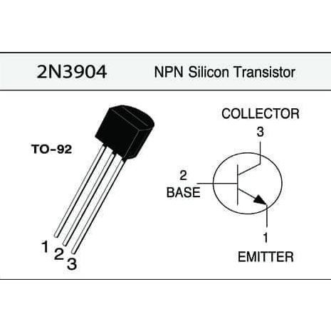 Jual Transistor 2N3904 2N 3904 To-92 Npn Tokmik23 Ayo Order | Shopee Indonesia