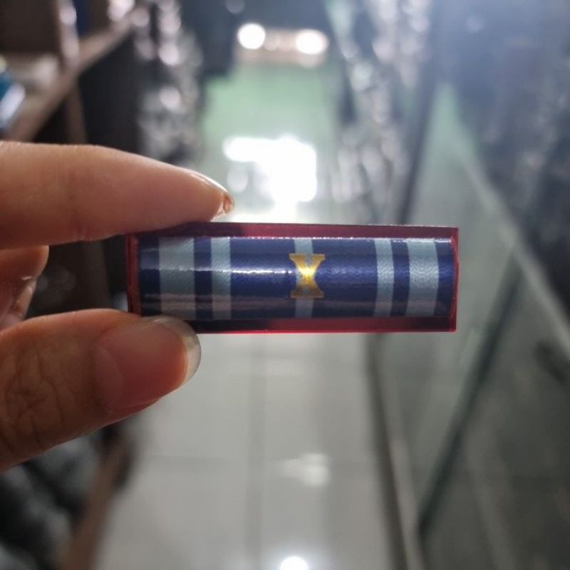 Jual Pita jasa PNS 10 tahun MAGNET dasar mirror mika | satya lencana ...