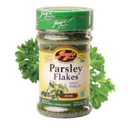 Jual jays parsley flakes daun parsley 20 gram | Shopee Indonesia