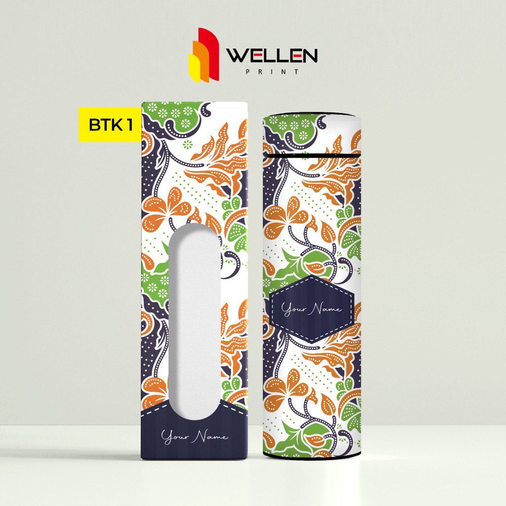 Jual WELLEN PRINT - Tumbler Sakura Print UV Motif Batik Indonesia ...