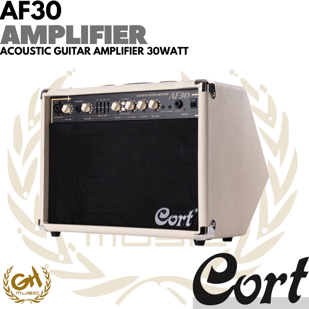 Jual Cort AF30 Acoustic Guitar Amplifier 30 Watt | Shopee Indonesia