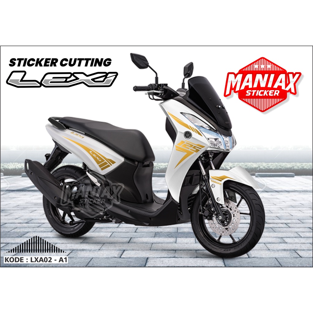 Jual Stiker Cutting LEXI - Cutting Sticker Yamaha LEXI - Striping LEXI ...