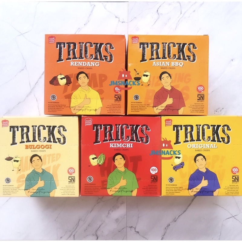 Jual [PROMO!!] Tricks Potato Snacks 1pak (10x18gram) - cemilan tricks ...