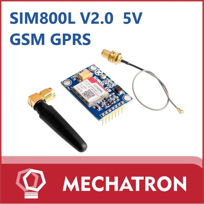 Jual SIM800L V.2 V2 5V Upgrade GSM GPRS Quad-Band Arduino Antenna TTL ...