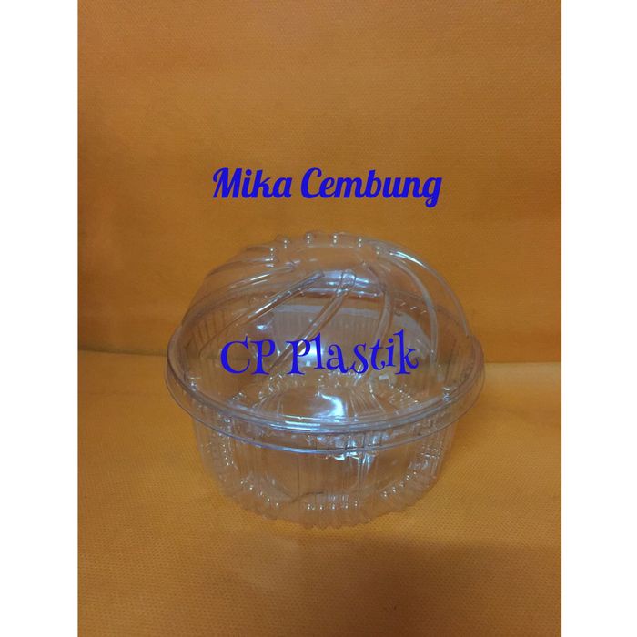 Jual display-food- mika cembung | mika dome (isi +/- 50 pcs) -food ...