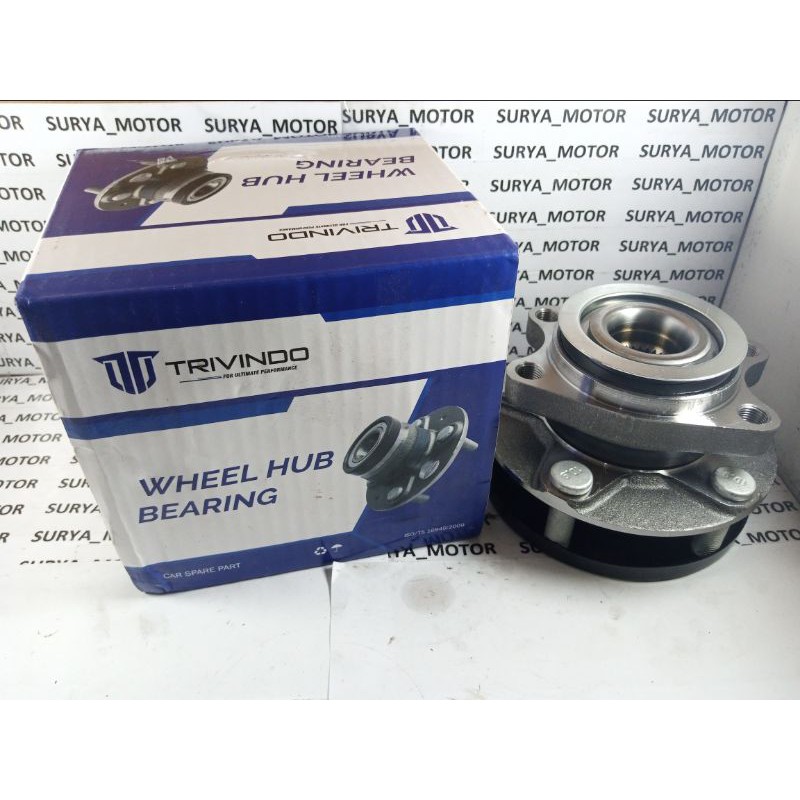 Jual LAGER LAKER BEARING RODA DEPAN + NAP X-TRAIL T31 MERK TRIVINDO ...