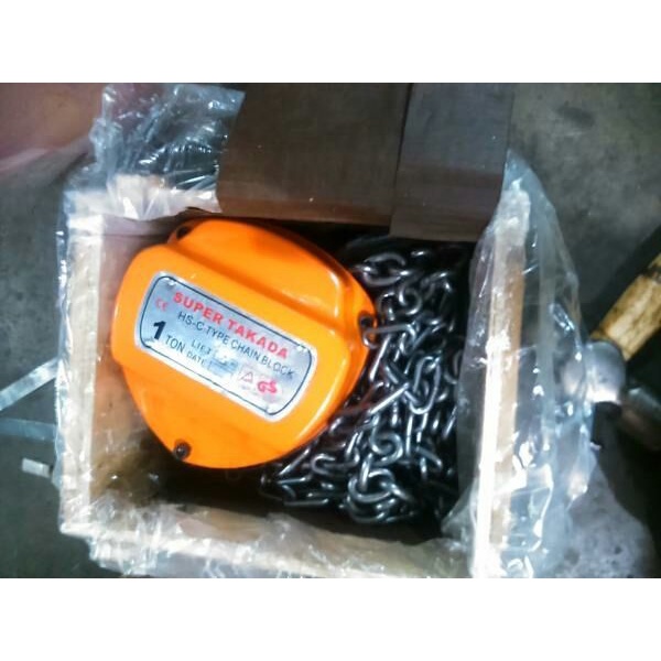 Jual Blockchain- Chain Block 1Ton + 10 Meter -Chain-Block. | Shopee ...