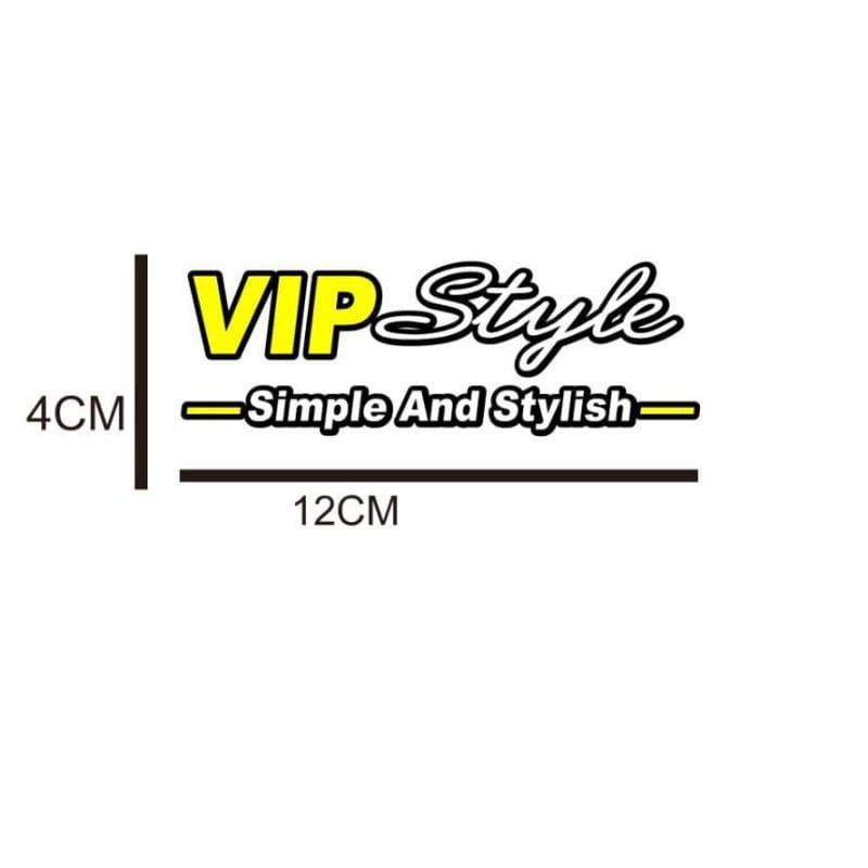 Jual Stiker VIP STYLE Stiker Cutting | Shopee Indonesia