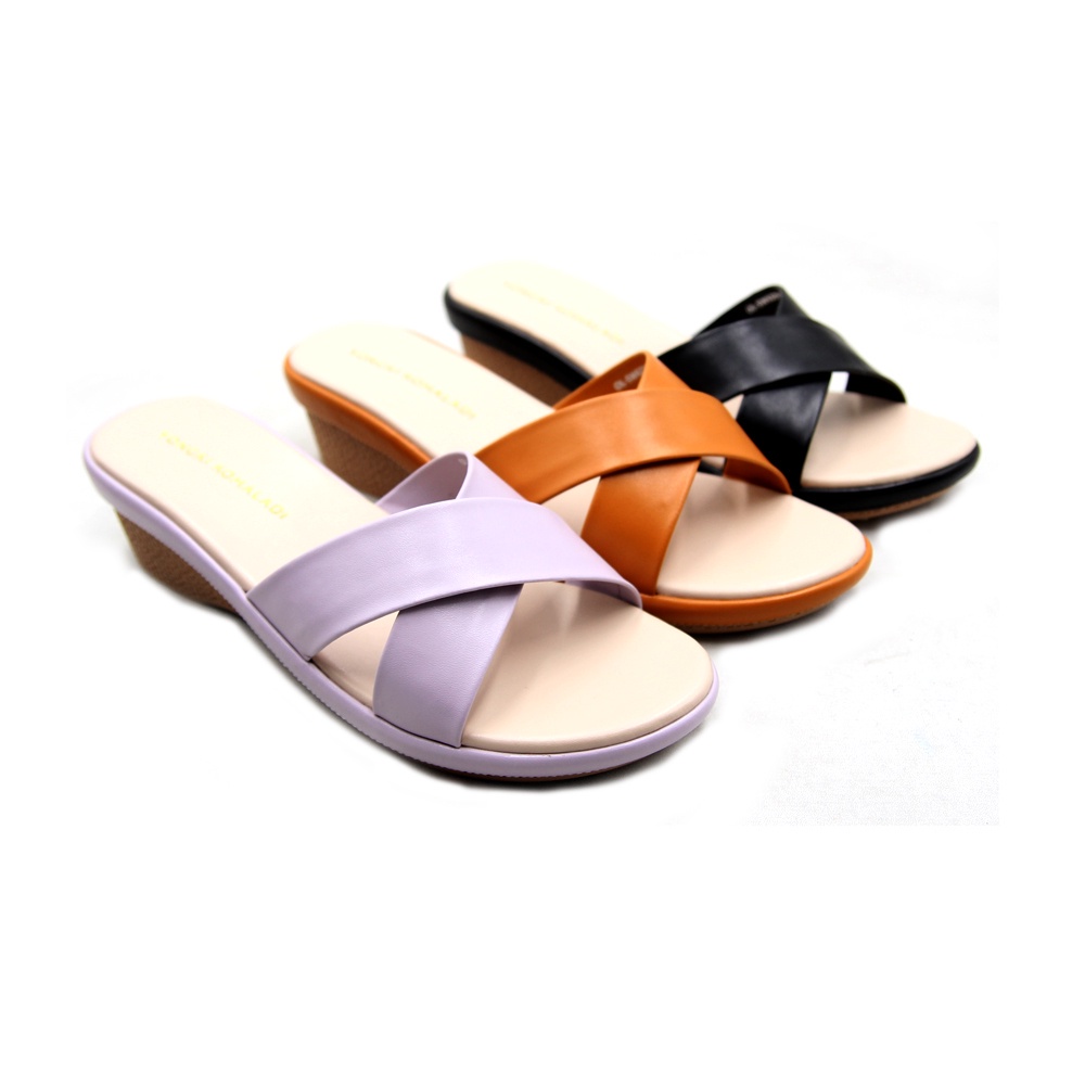 Jual [ ORIGINAL ] YONGKI KOMALADI SANDAL WEDGES OL-SW6224-J21 LADIES ...