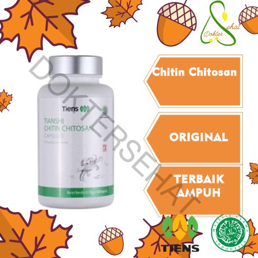Jual Tiens Chitosan Tianshi Obat Mium Kista Sakit Maag Asam Lambung 100 ...