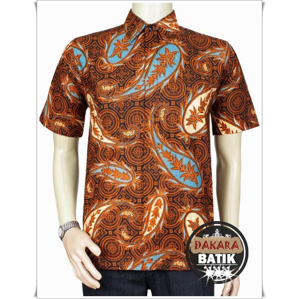 Jual BATIK COWOK CASUAL UNIQUE M L KEMEJA PRIA ATASAN BATIK KEREN BAJU ...