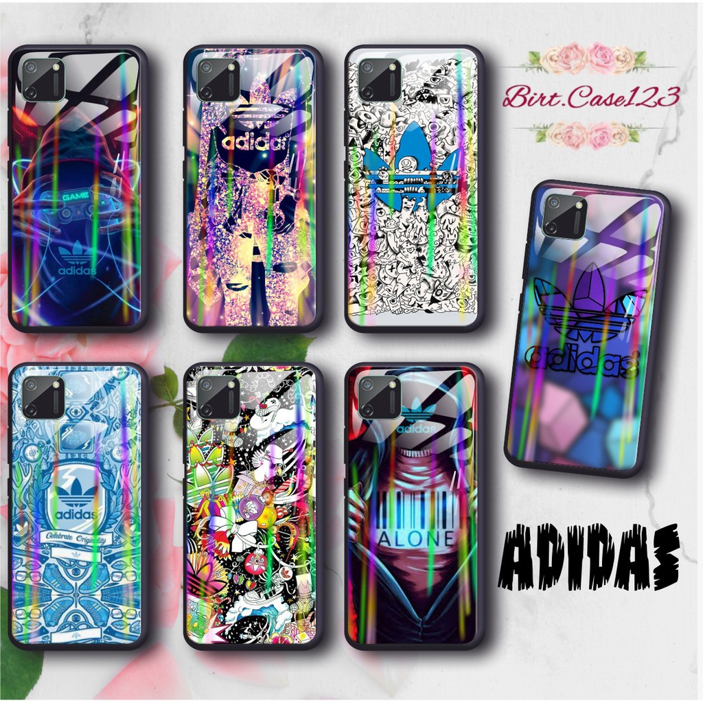 Jual BC Case gambar ADIDAS back case glass aurora oppo a3s a31 a7 f9 ...