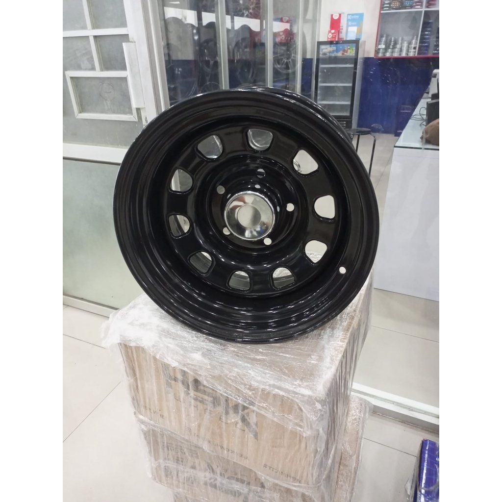 Jual VELG KALENG / VELG BESI R15X8 MOBIL ESCUDO JIMNY KATANA | Shopee ...