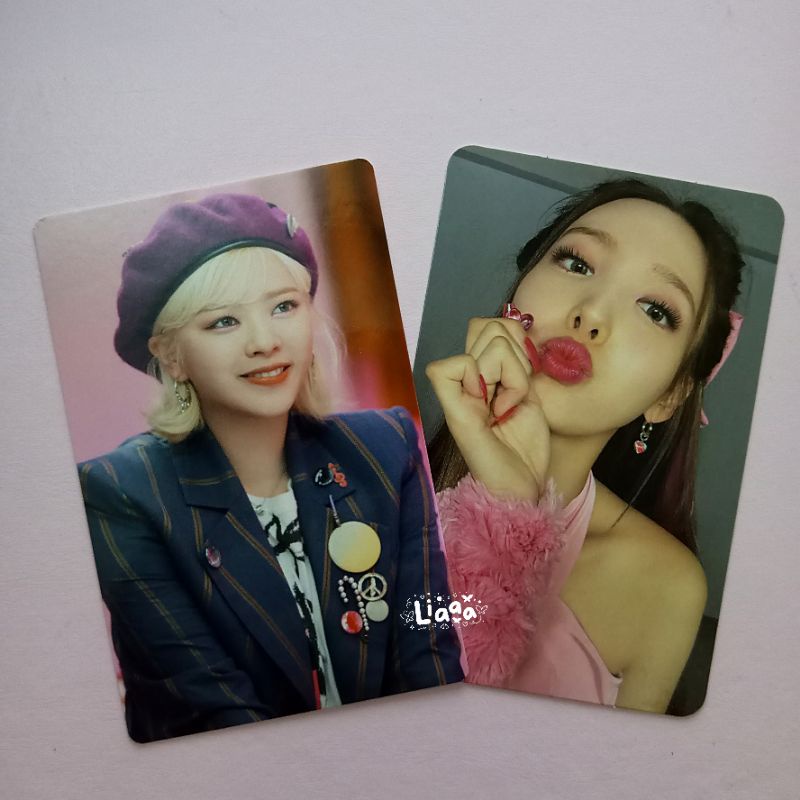 Jual photocard twice nayeon pout explo dan jeongyeon tootbrush ...