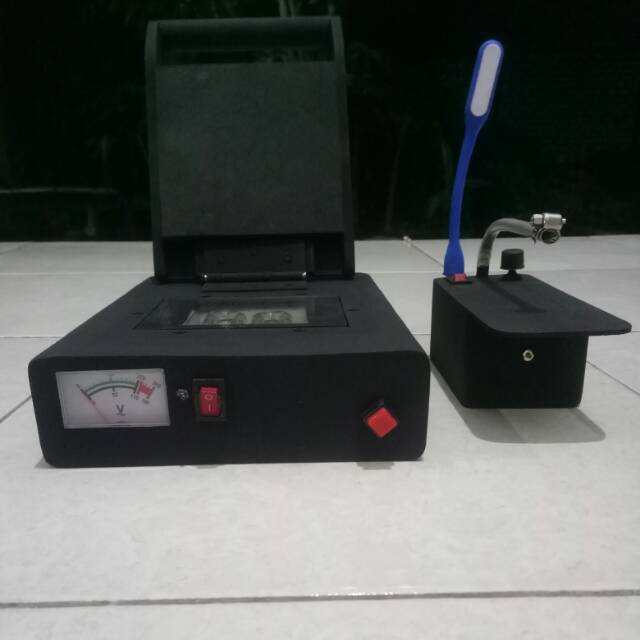 Jual Paket murah mesin stempel warna/ mesin stempel flash 2 lampu U dan pemotong karet | Shopee ...