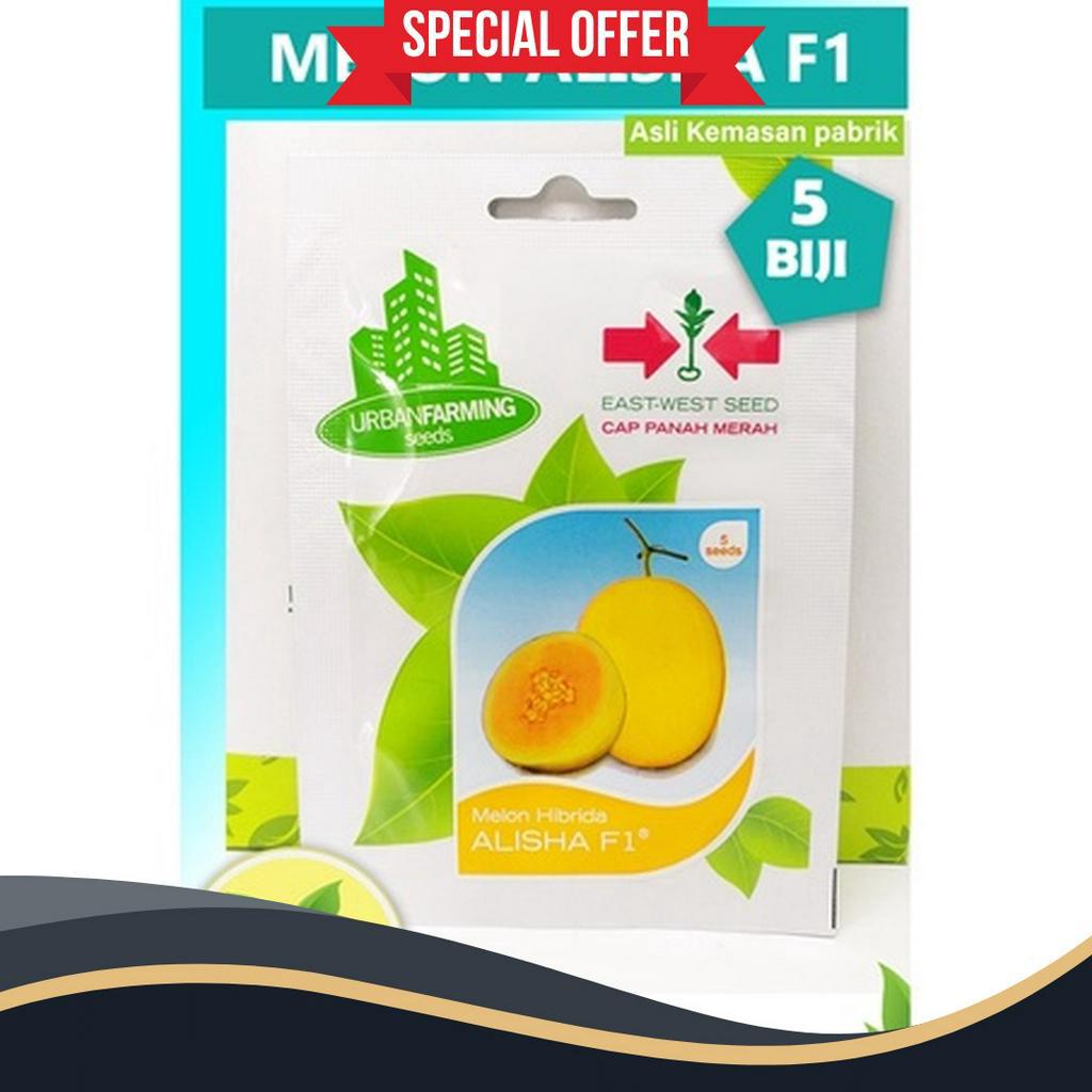 Jual KUALITAS TERBAIK Benih Melon Alisha F1 Cap Panah Merah Original ...