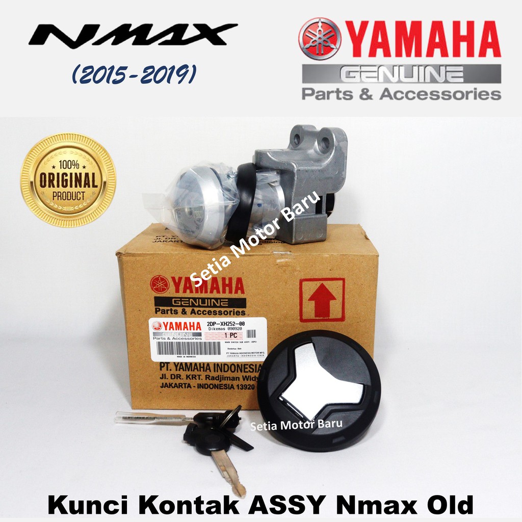 Jual Kunci Set Assy Kontak Tangki Motor Nmax Lama N Max Old Asli Yamaha ...