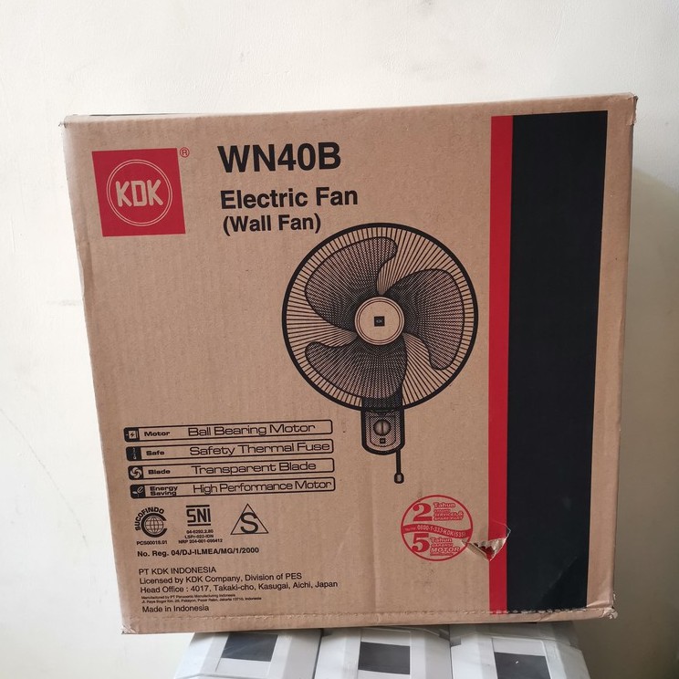 Jual KDK Kipas Angin Dinding Wall Fan 16 Inch (WN40B) | Shopee Indonesia