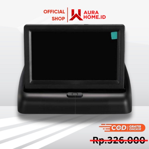 Jual Monitor Parkir Mobil Foldable Rear View TFT LCD 4.3 / Monitor LCD ...
