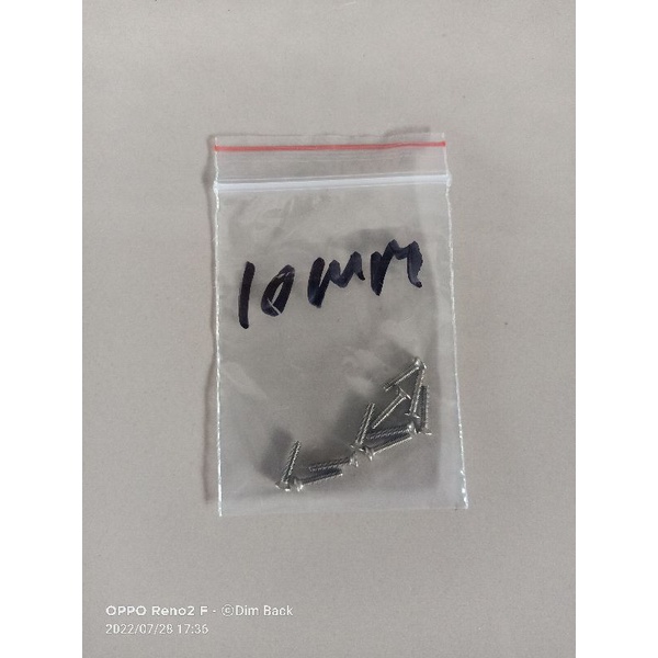 Jual Rep Tamiya Baut Rata 10mm Baut Pipih Baud Countersink Countersunk ...