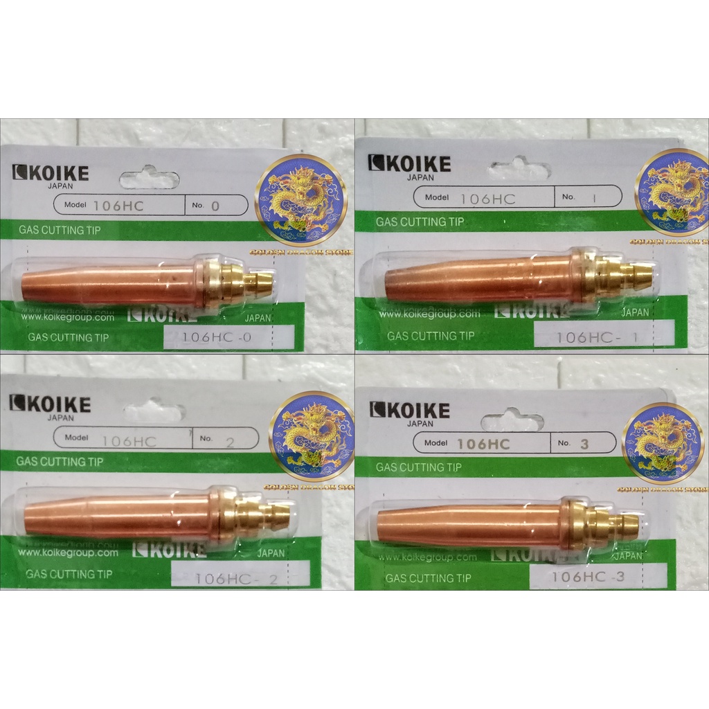 Jual Cutting Tip KOIKE LPG 106H / Nozzle Blender KOIKE MK 100 STRONG 25 ...
