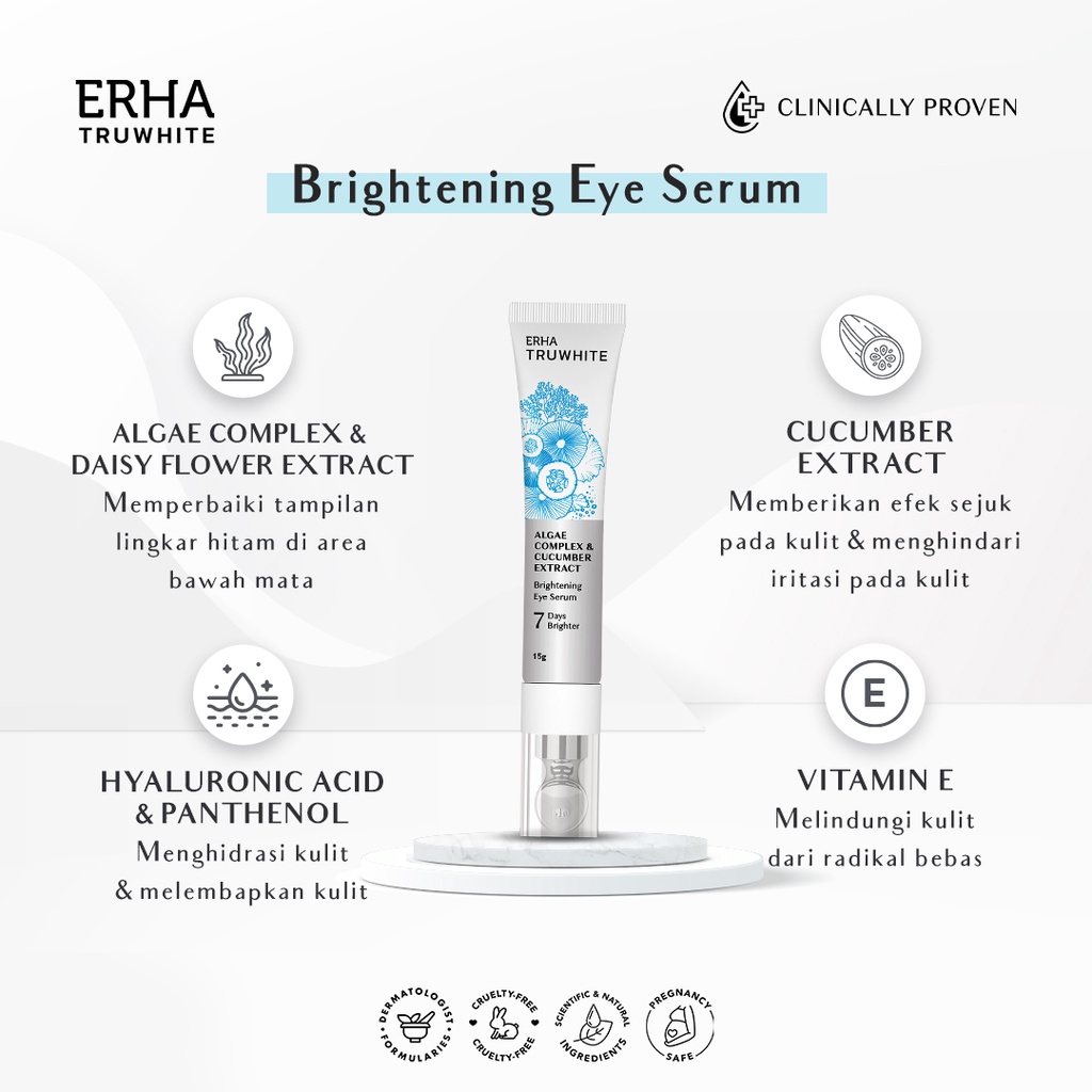 Jual erha21 ERHA Truwhite Algae Complex & Cucumber Extract Brightening ...