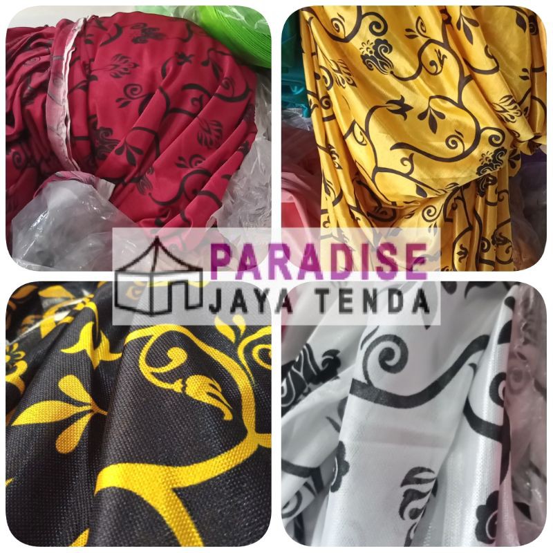 Jual kain abutai batik, kain dekorasi tenda model batik perkilogram ...