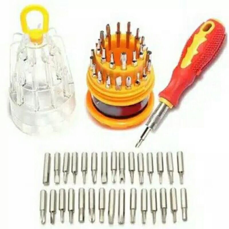 Jual OBENG SET MULTIFUNGSI 31 IN 1 MULTIFUNGSI / OBENG LAPTOP HP DAN ELEKTRONIK SERBAGUNA ...