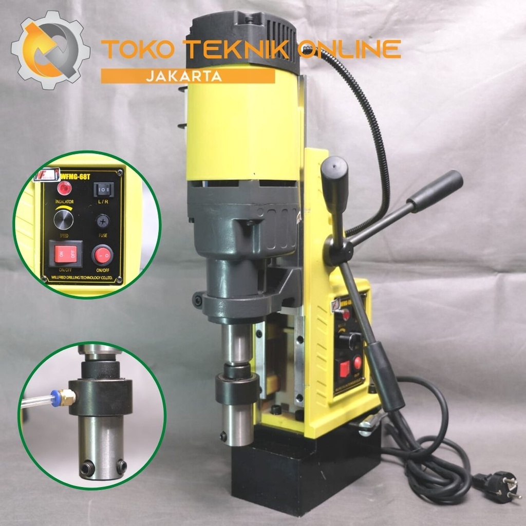 Jual Mesin Bor Magnet 3IN1 Magnetic DRILL/CUT/TAP-28/68/22 mm ...