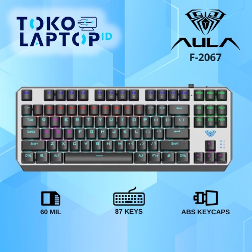 Jual Aula F2067 / F-2067 Mechanical Gaming TKL Keyboard | Shopee Indonesia