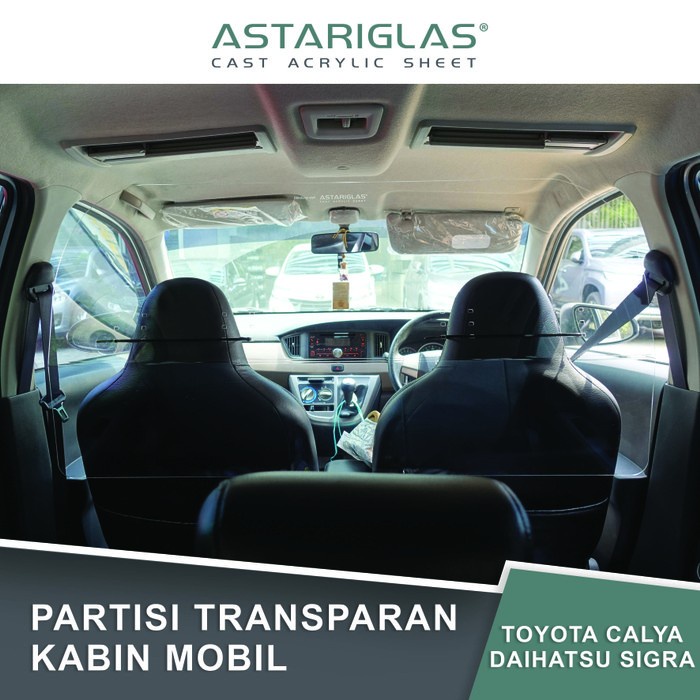 Jual Penyekat mobil Calya Sigra / Akrilik Partisi Kabin Mobil | Shopee ...