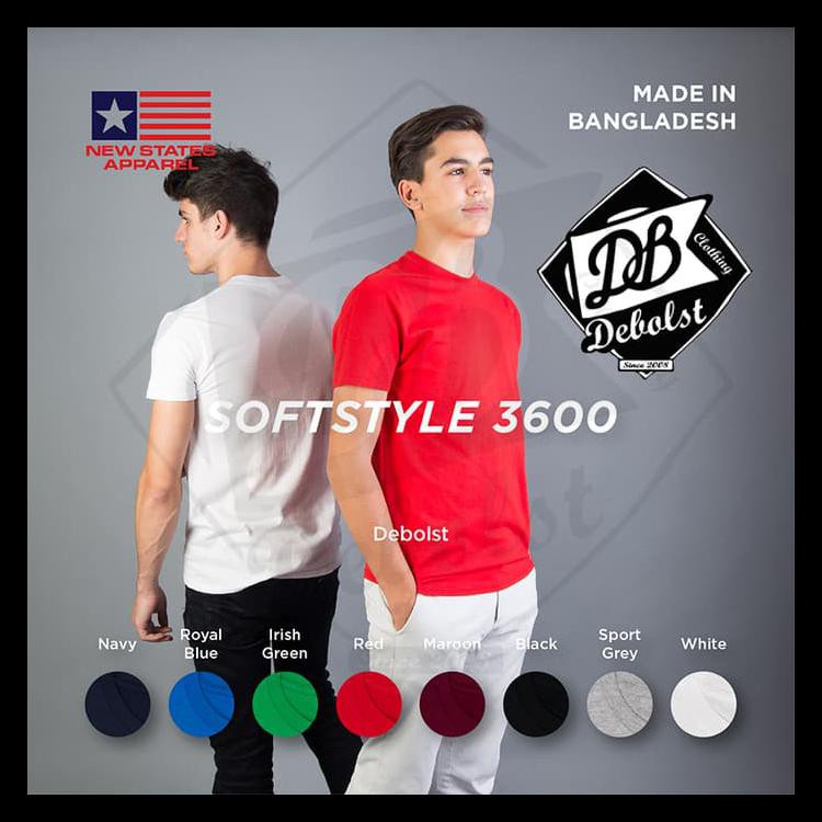 Jual Kaos Polos New States Apparel ( Nsa ) 3600 Original Murah Xxl Kode ...