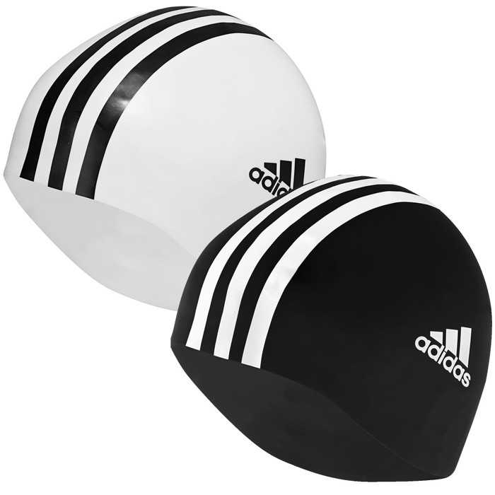Jual ADIDAS SILICONE 3 STRIPES SWIM CAP. Topi Renang. Original | Shopee ...