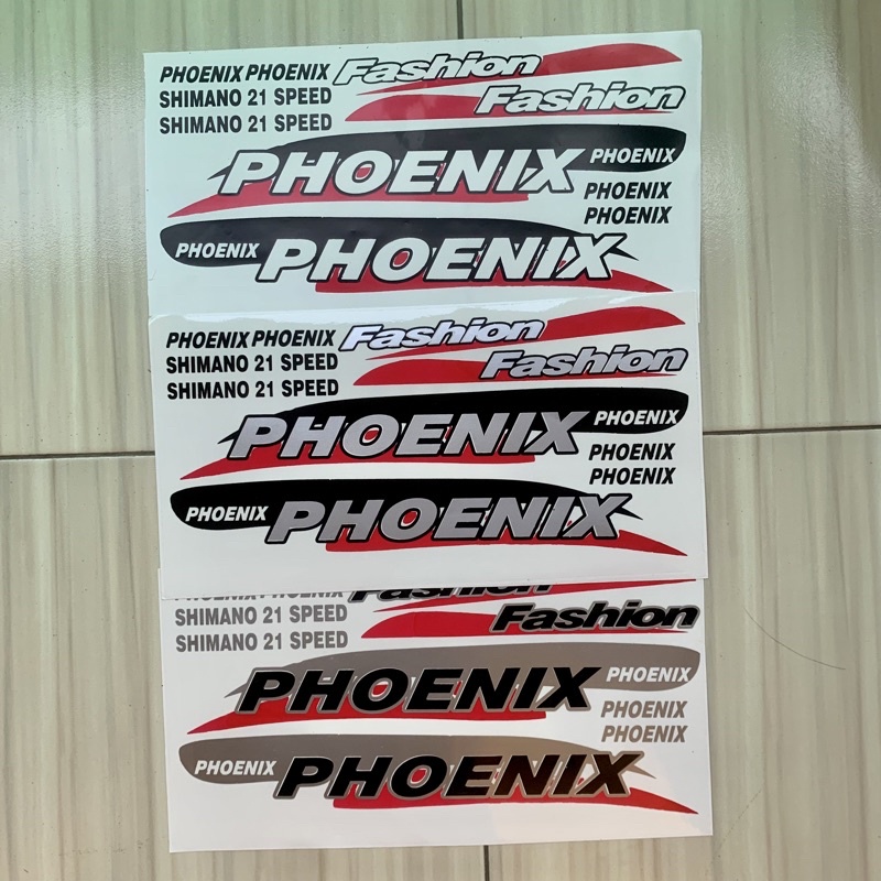 Jual Stiker Sepeda Phoenix Fashion Sticker Striping | Shopee Indonesia