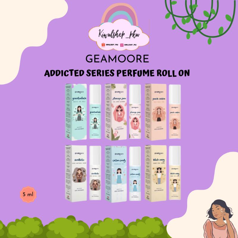 Jual PARFUM GEAMOORE ADDICTED SERIES 5 ML | Shopee Indonesia
