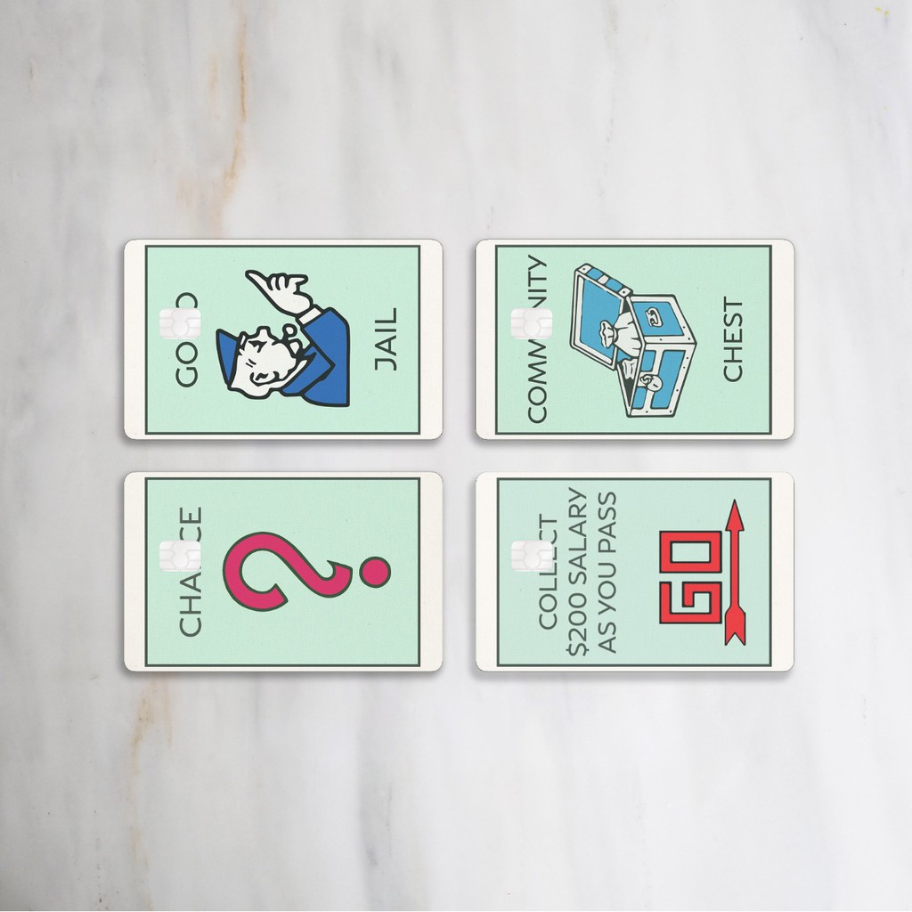 Jual [MONOPOLY] MONOPOLY CARDS ATM / Debit / Credit / Emoney / Flazz ...
