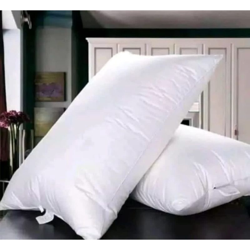 Jual Bantal Guling Bahan Dakron Lembut/Bantal Hotel Murah Putih Polos ...