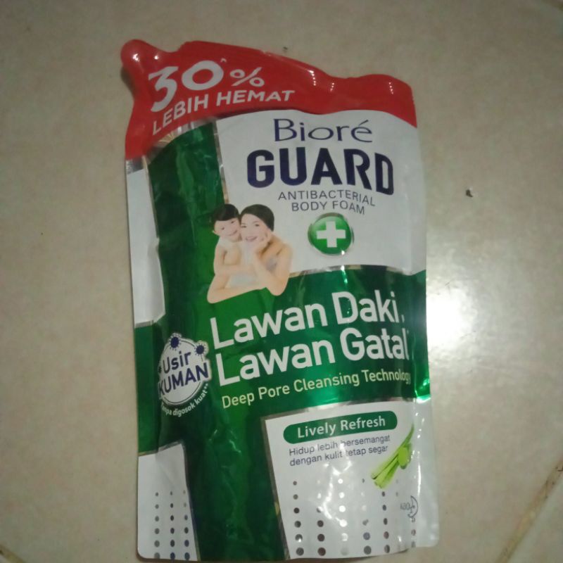 Jual Biore Guard antibacterial body foam800ml | Shopee Indonesia