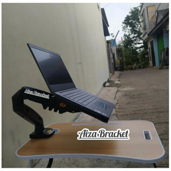 Jual Bracket Laptop Breket Notebook Stand Laptop Jepit Meja | Shopee ...